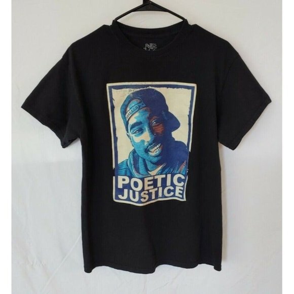 Poetic Justice | Shirts | Tupac Shakur 2pac Poetic Justice Black Retro ...